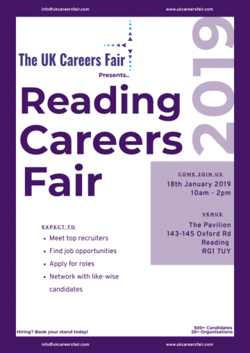 Reading Careers Fair - The Pavilion Reading